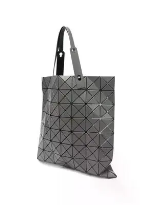 Issey Miyake Geometric-pattern Tote Bag - Grey