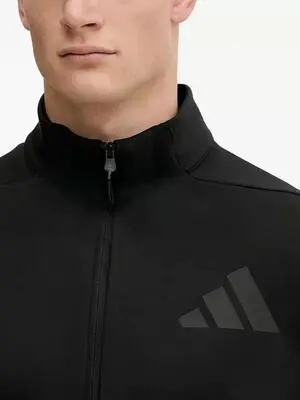 Adidas Logo-detail Zip-up Jacket
