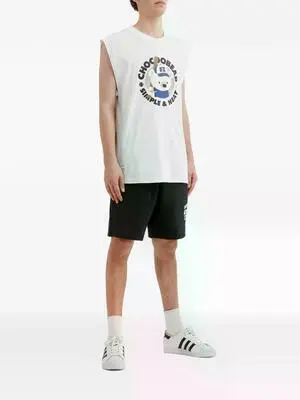 CHOCOOLATE Patch-pocket Track Shorts - Black