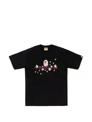 A BATHING APE Floral-print T-shirt
