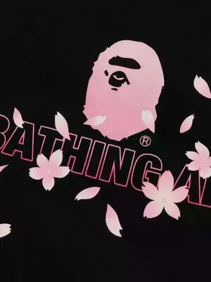 A BATHING APE Floral-print T-shirt