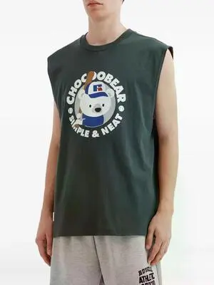 CHOCOOLATE Graphic-print Tank Top