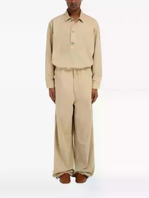 FERRAGAMO Polo-style Shirt - Neutrals
