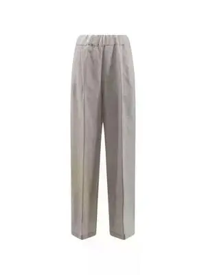SEMICOUTURE Pocket Trousers - Grey