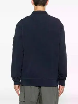 C.P. COMPANY Zip-fastening Pocket Sweatshirt - Blue