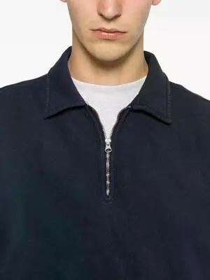 C.P. COMPANY Zip-fastening Pocket Sweatshirt - Blue