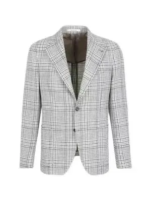 Tagliatore Houndstooth Single-breasted Blazer