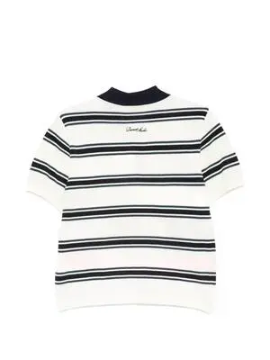 DUNST Striped Short-sleeve Polo Shirt