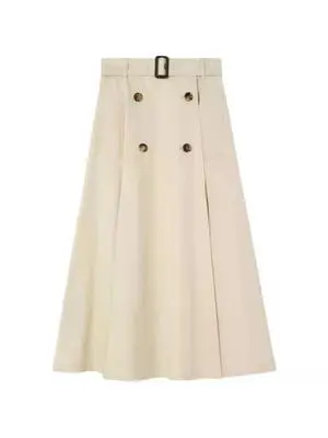 Burberry Flared Skirts