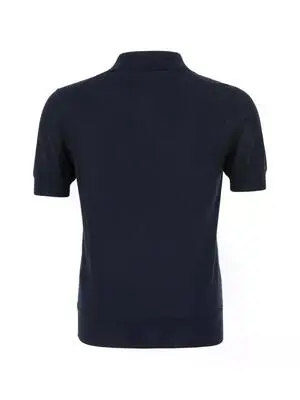 TOM FORD Button Polo - Blue