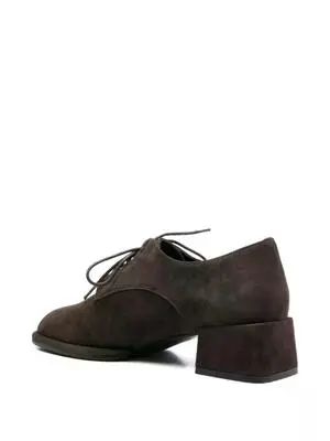 ADRIANNA FERETTI Suede Derby Shoes
