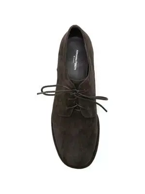 ADRIANNA FERETTI Suede Derby Shoes