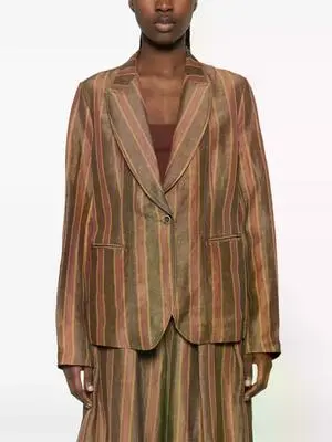 UMA WANG Karon Striped Blazer