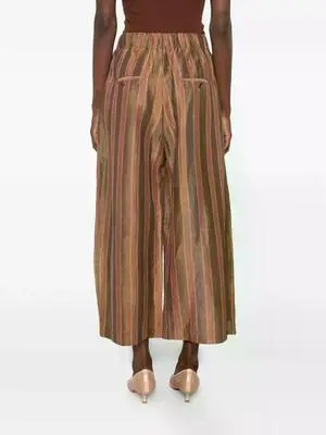 UMA WANG Striped Palazzo Pants
