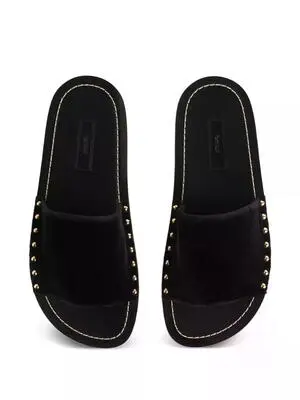 TOTEME Studded Detail Slides