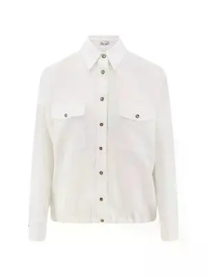 Brunello Cucinelli Buttoned Pocket Shirt - White