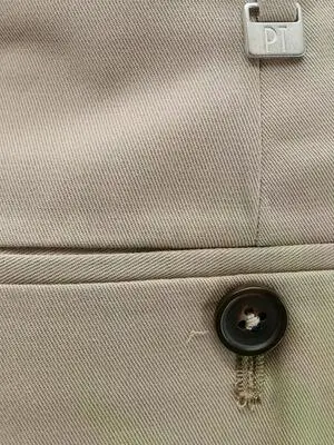 PT TORINO Button Trousers - Neutrals