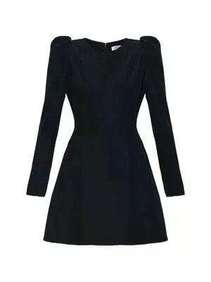 Alexander McQueen Mini Long-sleeve Dress - Black