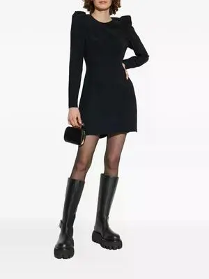Alexander McQueen Mini Long-sleeve Dress - Black