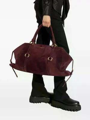 Alexander McQueen Ring-detail Holdall - Red
