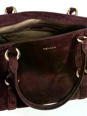 Alexander McQueen Ring-detail Holdall - Red