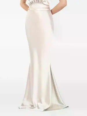 ALEXIA & ANTONIA Bias-cut Maxi Skirt