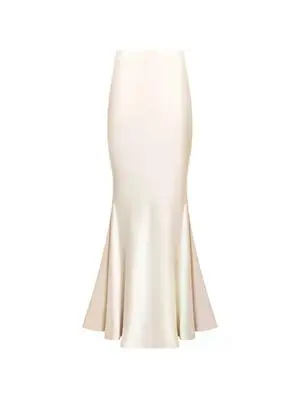 ALEXIA & ANTONIA Bias-cut Maxi Skirt