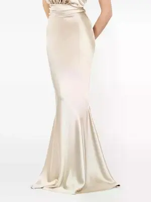 ALEXIA & ANTONIA Bias-cut Maxi Skirt