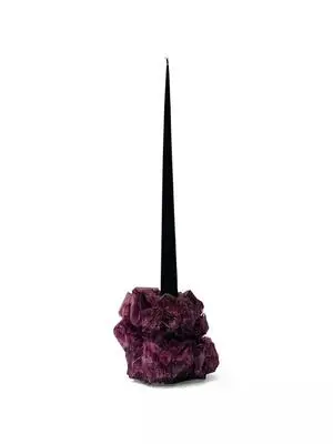 MINERAL SERIES Crystal Amethyst Candlestick Holder