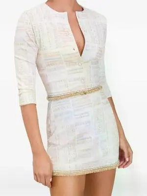 Devon Windsor Devon Fringed-trim Jacket