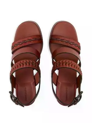 Zimmermann Alchemy Woven Platform Sandals