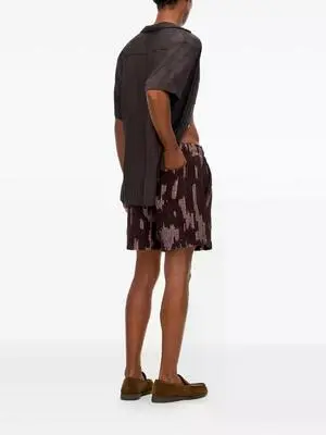 OAS Company Patterned Shorts