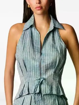 HEVRON Sloan Striped Top