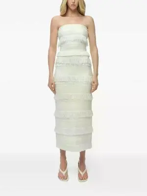 Simkhai Cairo Fringed Tube Top