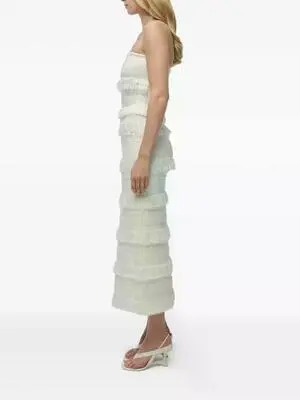 Simkhai Cairo Fringed Tube Top