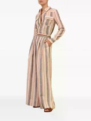 Zimmermann Wanderlust Striped Trousers
