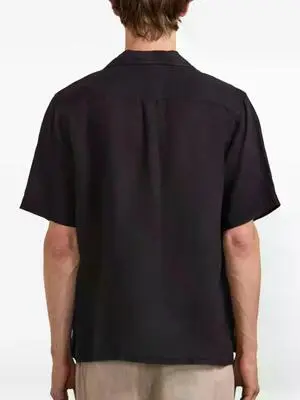 Frescobol Carioca Alves Embroidered Pocket Shirt