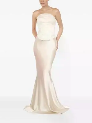 ALEXIA & ANTONIA Embellished Lace Corset
