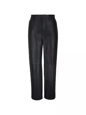 Vince Straight-leg Leather Trousers