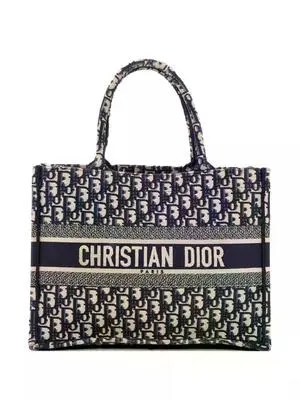 Dior Oblique Canvas Medium Tote Bag