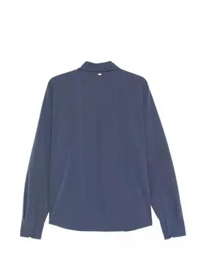 Herno Textured Pocket Shirt - Blue