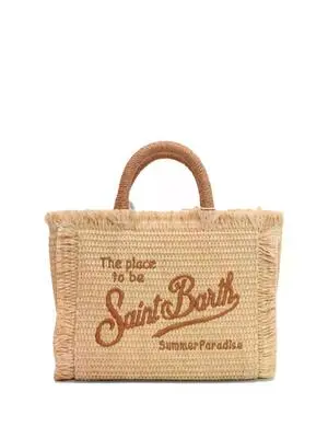 MC2 SAINT BARTH Mini Vanity Straw Bag