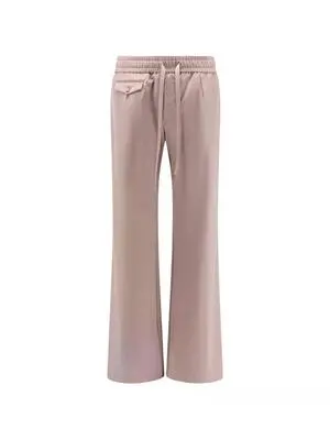 Dolce & Gabbana Wool Poplin Drawstring Trousers