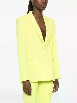 Patrizia Pepe Long-sleeve Buttoned Blazer - Green