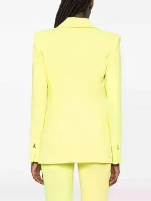 Patrizia Pepe Long-sleeve Buttoned Blazer - Green
