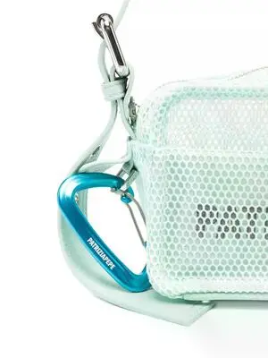 Patrizia Pepe Small Mesh Shoulder Bag - Green