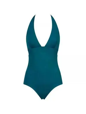 FISICO Halterneck One-piece Swimsuit - Blue