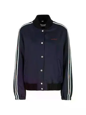 Off-white Striped Jackets For Women