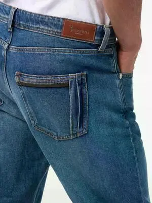 BILLIONAIRE Button-fastening Jeans