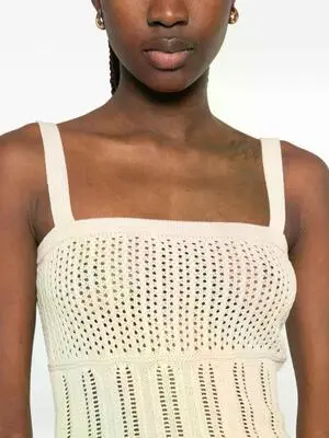 Max Mara Open Stitch Top